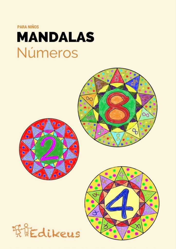 Mandalas de números - Edikeus